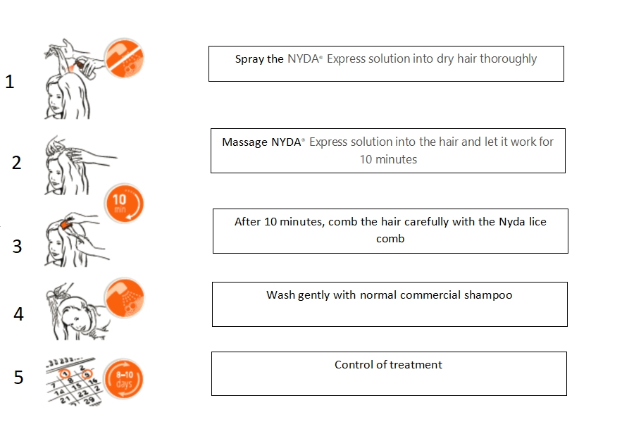 Nyda®Express – For lice and nits